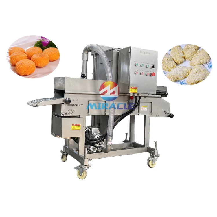 Batter & Crumb Breading Machine for Chicken Nuggets