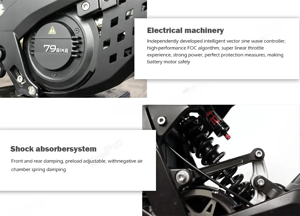 Falcon M Electric Dirt Bike Electric Dirt Bike Integrated Battery ...