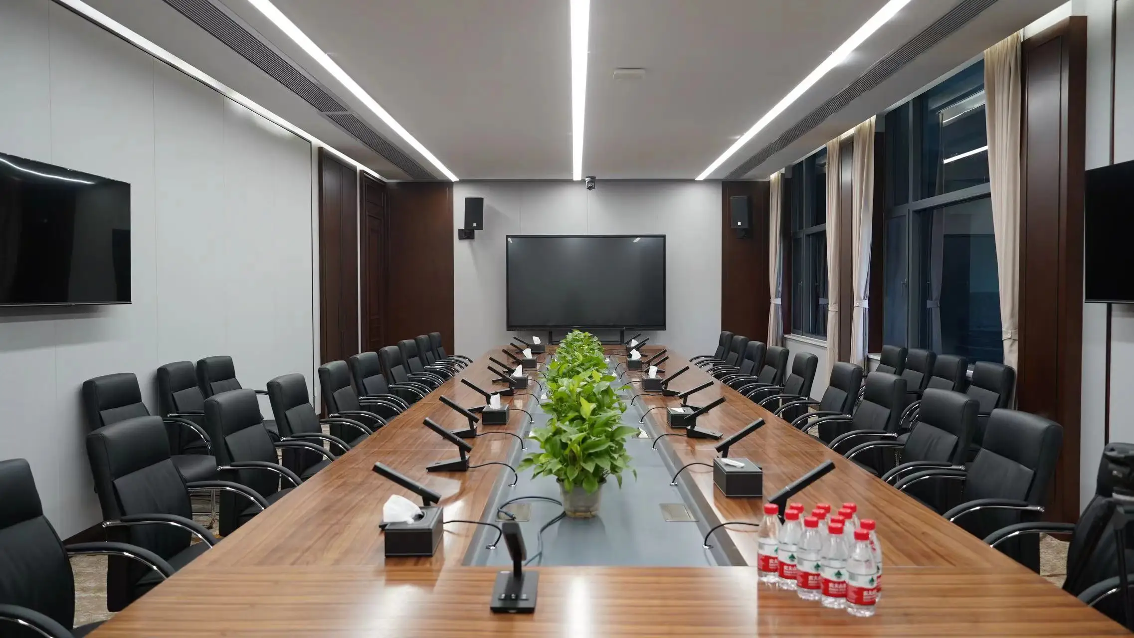Meeting Room Conference System with Digital & Analog Support
