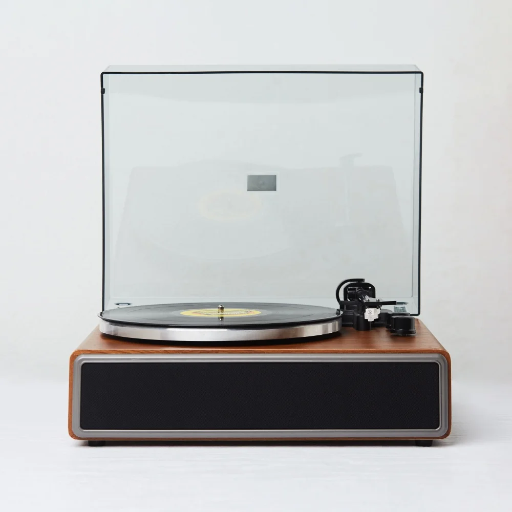 Skywin Turntable Record Player: Bluetooth, Built-In Speakers, AUX In ...