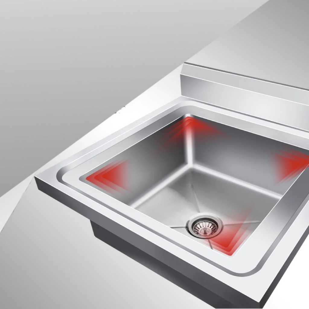 Customized Stainless Steel Single Star Sink For Hotel Restaurant - Buy ...