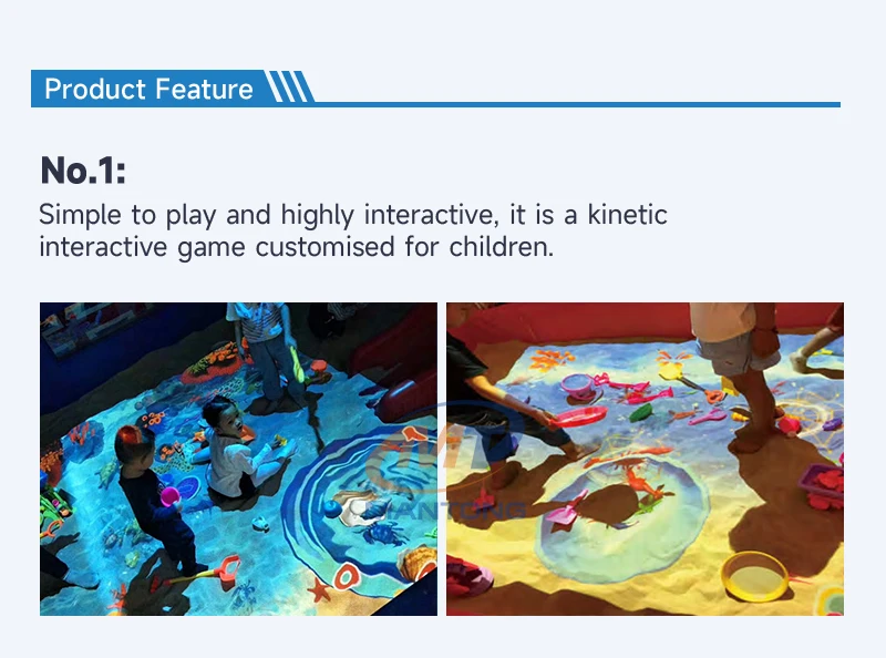 Themed Park Interactive Ar Games Magic Sandbox Interactive Sand Pool ...