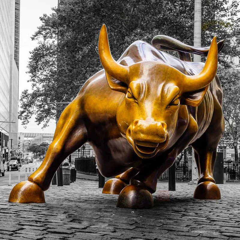 Real Life Charging Bull