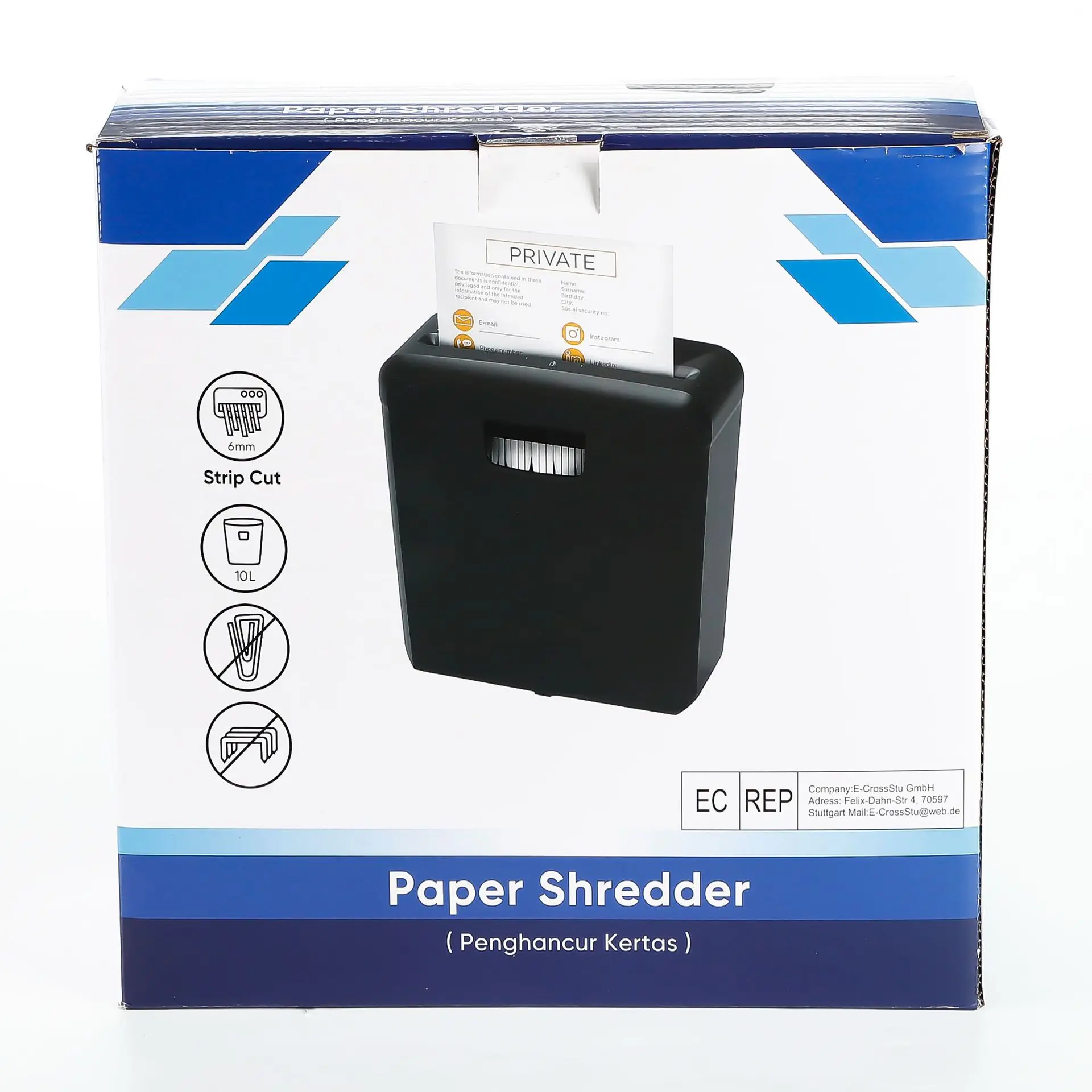 Mini Electric Shredder for Home and Office Use Efficient for Shredding ...