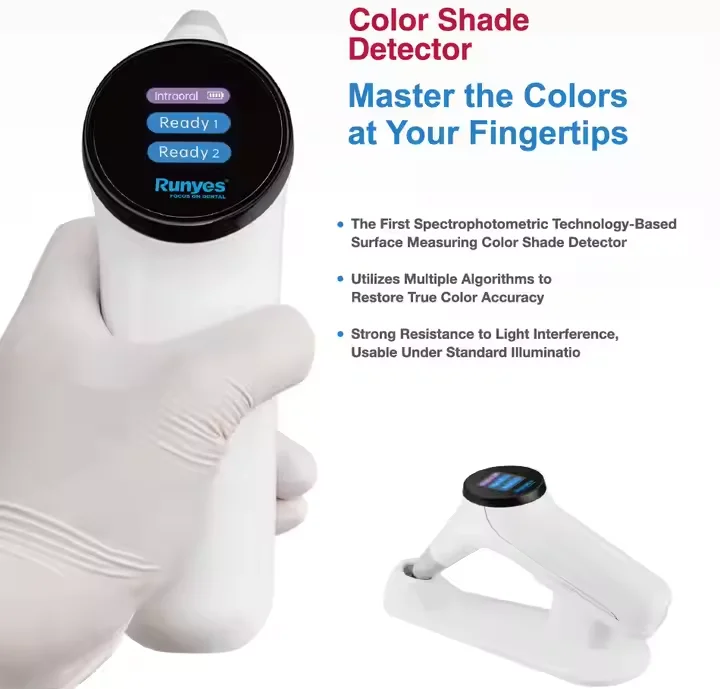 Dental Runyes Portable Color Shade Detector - True Color Accuracy