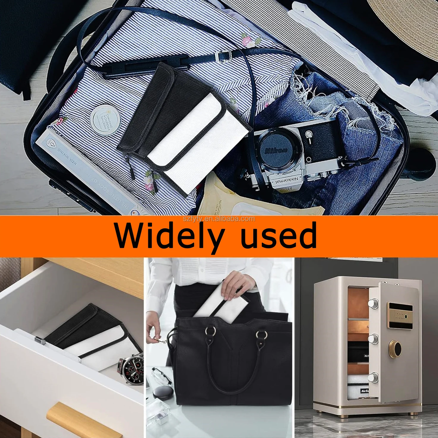 Water Fireproof Faraday Mobile Phone Pouch - Buy Ultra Safe Money Bags ...