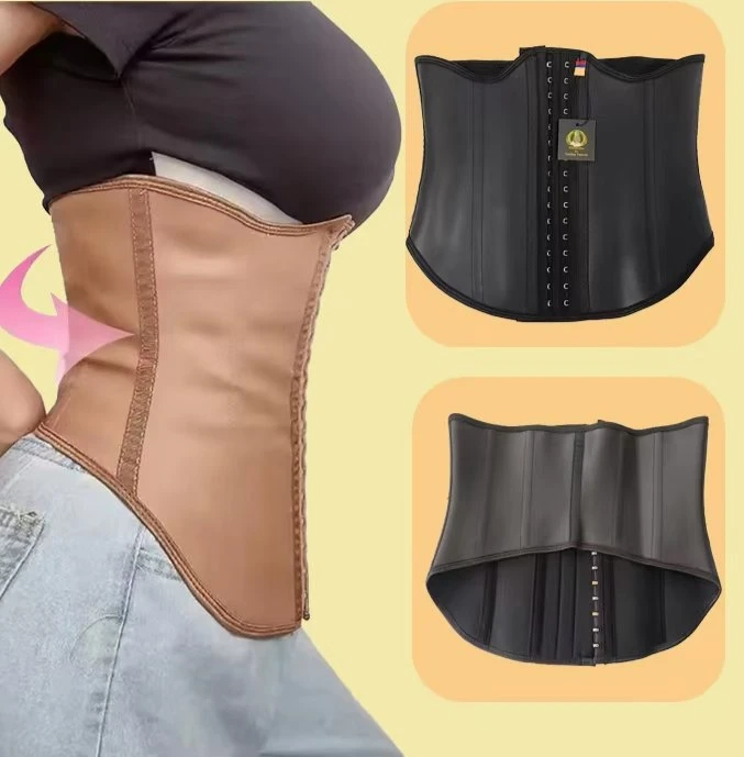 Fagas Latex Waist Trainer Long Front Short Back Gaine Amincissante ...