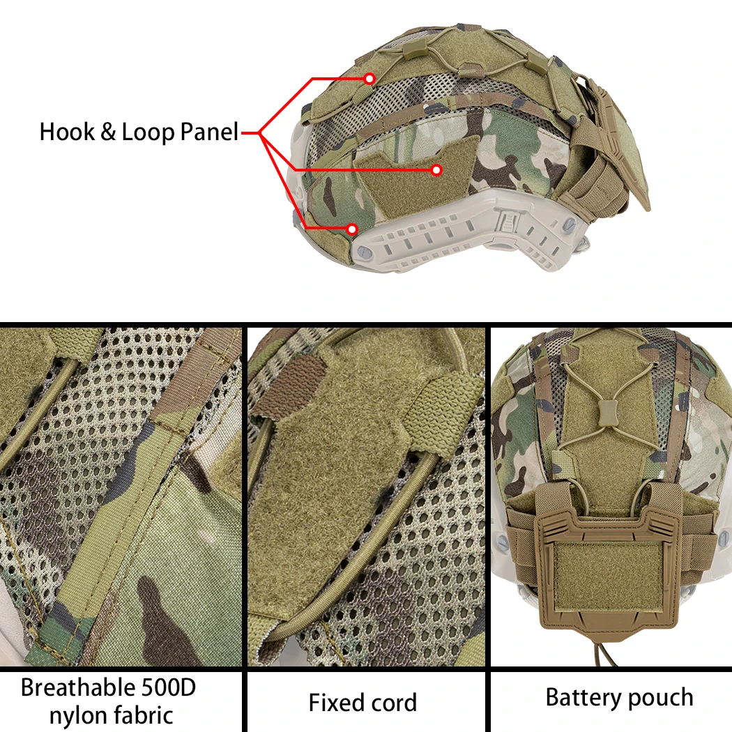 Idogear Tactical Camouflage Rear Battery Pouch Weight Balanced Pouch ...