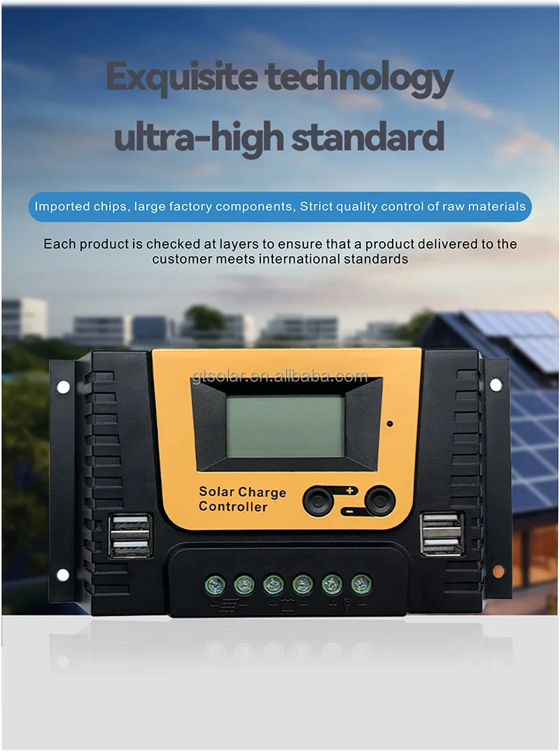Factory Price Pwm Solar Charge Controller 12v/24v/36v/48v 20a 30a 40a ...