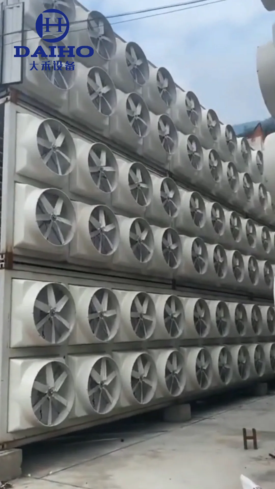 Container Ventilation And Cooling Powerful Fan - Buy Mining Farm Fan ...