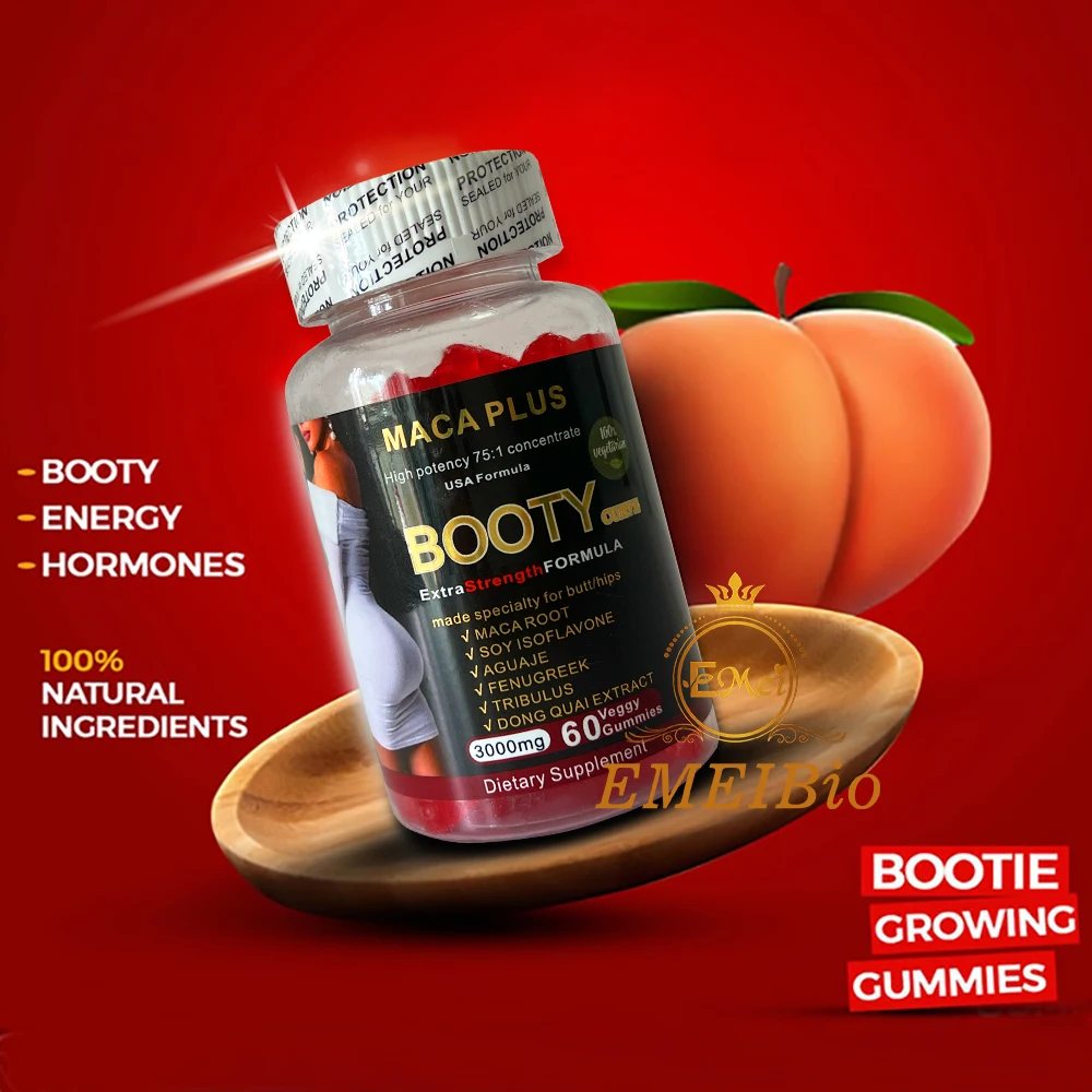 100% Natural Oem Maca Gummies Booster Enlargement Bear Gummy Bigger Hip And Butt Enlargement ...