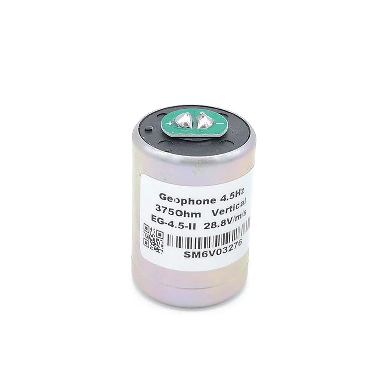 EGL Vertical Geophone 4.5hz - High Sensitivity Seismic Sensor