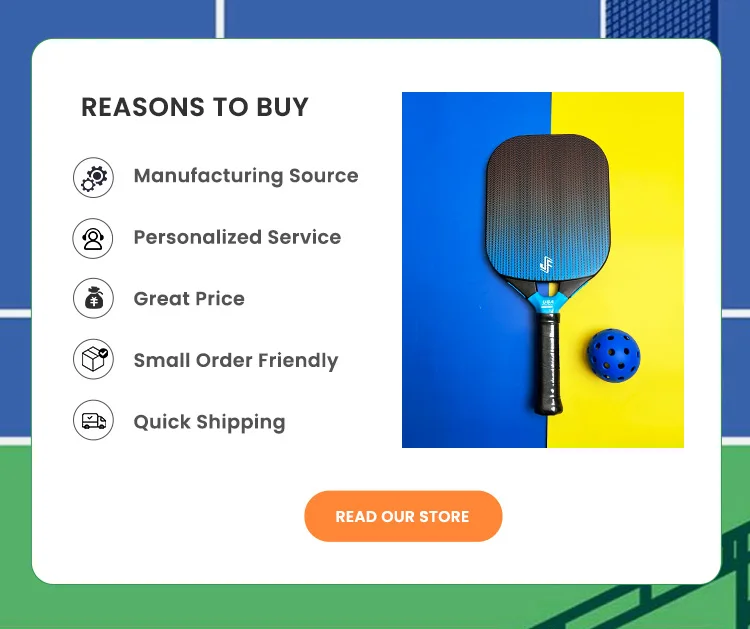 JOYCSPS Unibody Thermoformed Foam Press Pickleball Paddle Wholesale ...