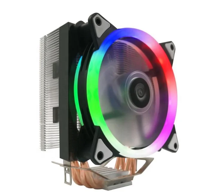 Pc Cpu Cooler 120mm Rgb Silent Stability 4pin Pc Cooling System Cpu Fan ...