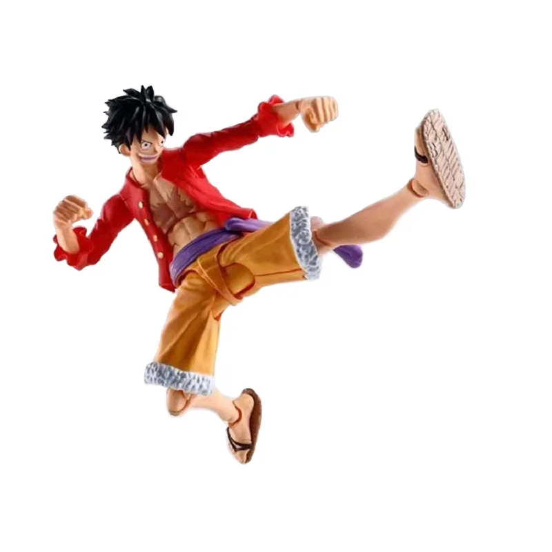 Shf One Pieces Monkey D. Luffy Animation Action Figure Articulated ...
