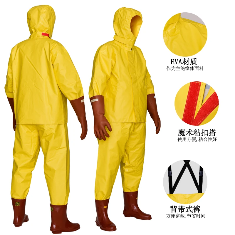 Custom Working Clothing Operation High Voltage Resistant Insulation ...