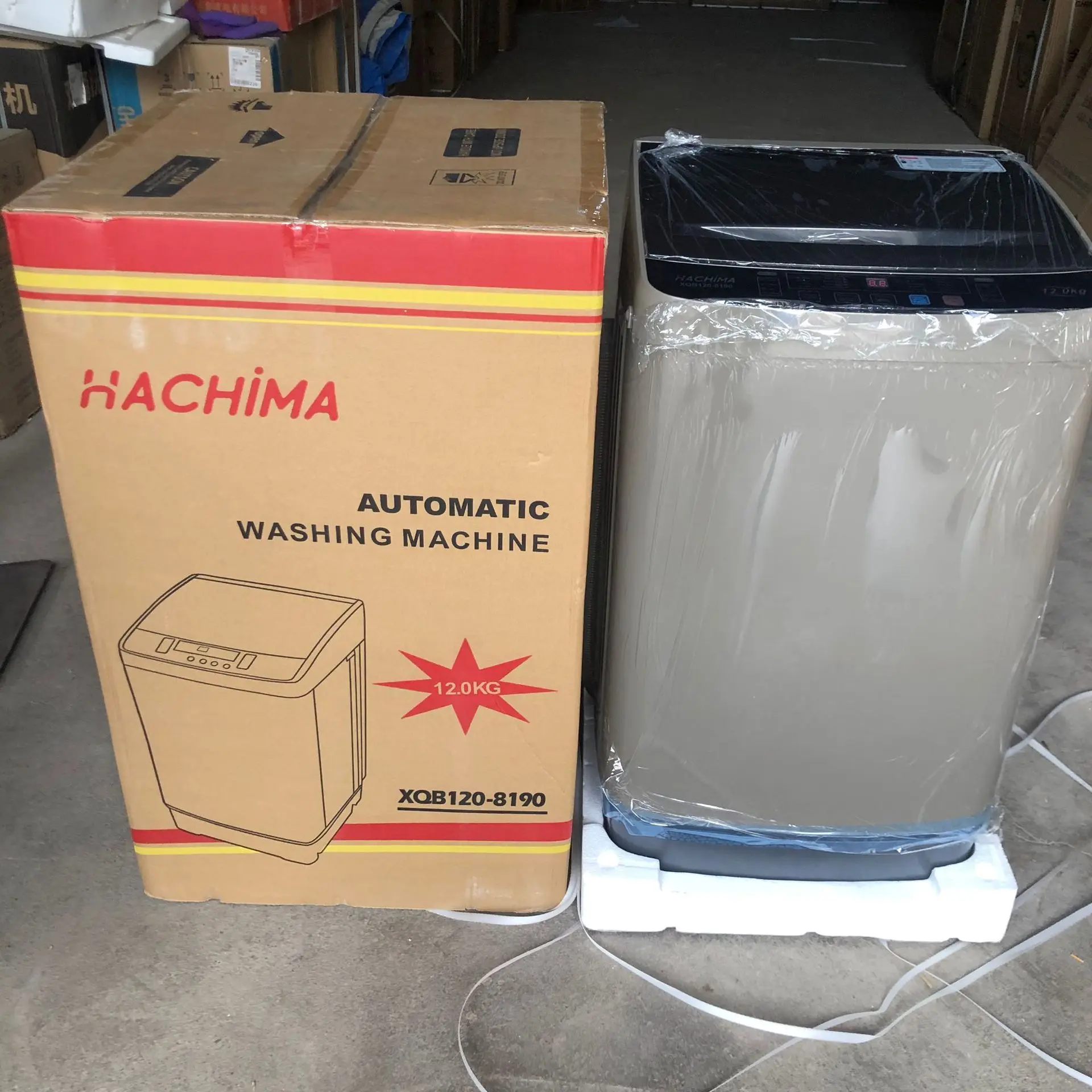 Automatic 12kg Wave Wheel Washing Machine Single Cylinder Stainless ...