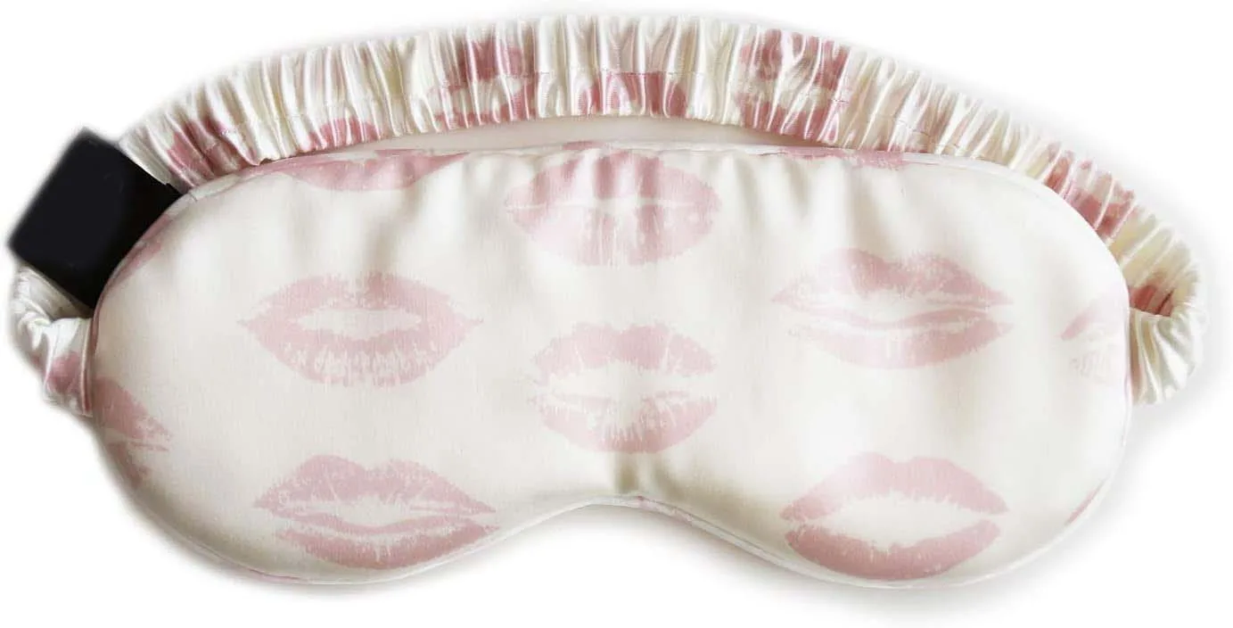 Silk Sleep Set Silky Pillowcase with Large Scrunchie and Eye Mask for ...