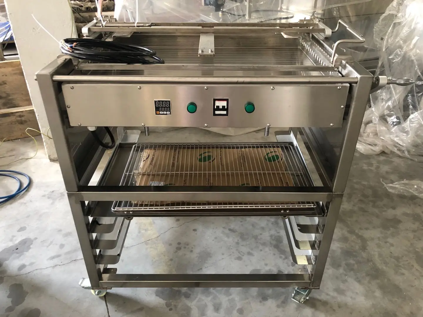 Popular Icing Different Flavor Donuts Chocolate Glazing Machine