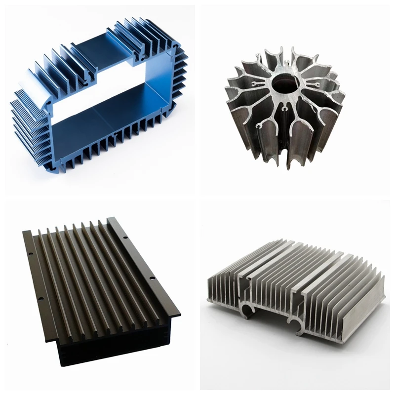 Custom 6063-T5 Extruded Wing Anodized Aluminum Profile