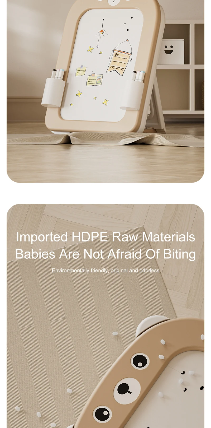 Mini Magnetic Board Stand - Doodle Dry Erase Books for Kids