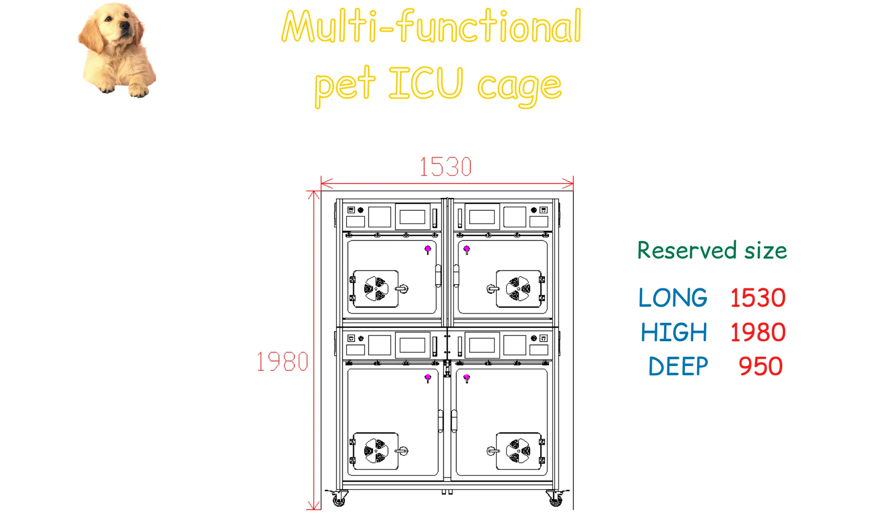 High-Quality Veterinary ICU Oxygen Cage for Pet Critical Care| Alibaba.com