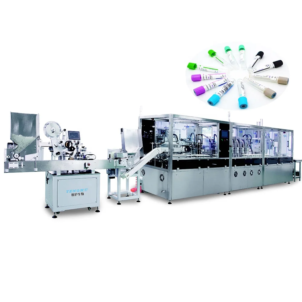 Aseptic Disposable Test Tube Integrated Blood Collection Machine
