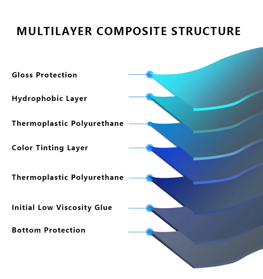 Carlas Crystal Volcanic Grey Car Wrap Tpu Colorful Paint Protective ...