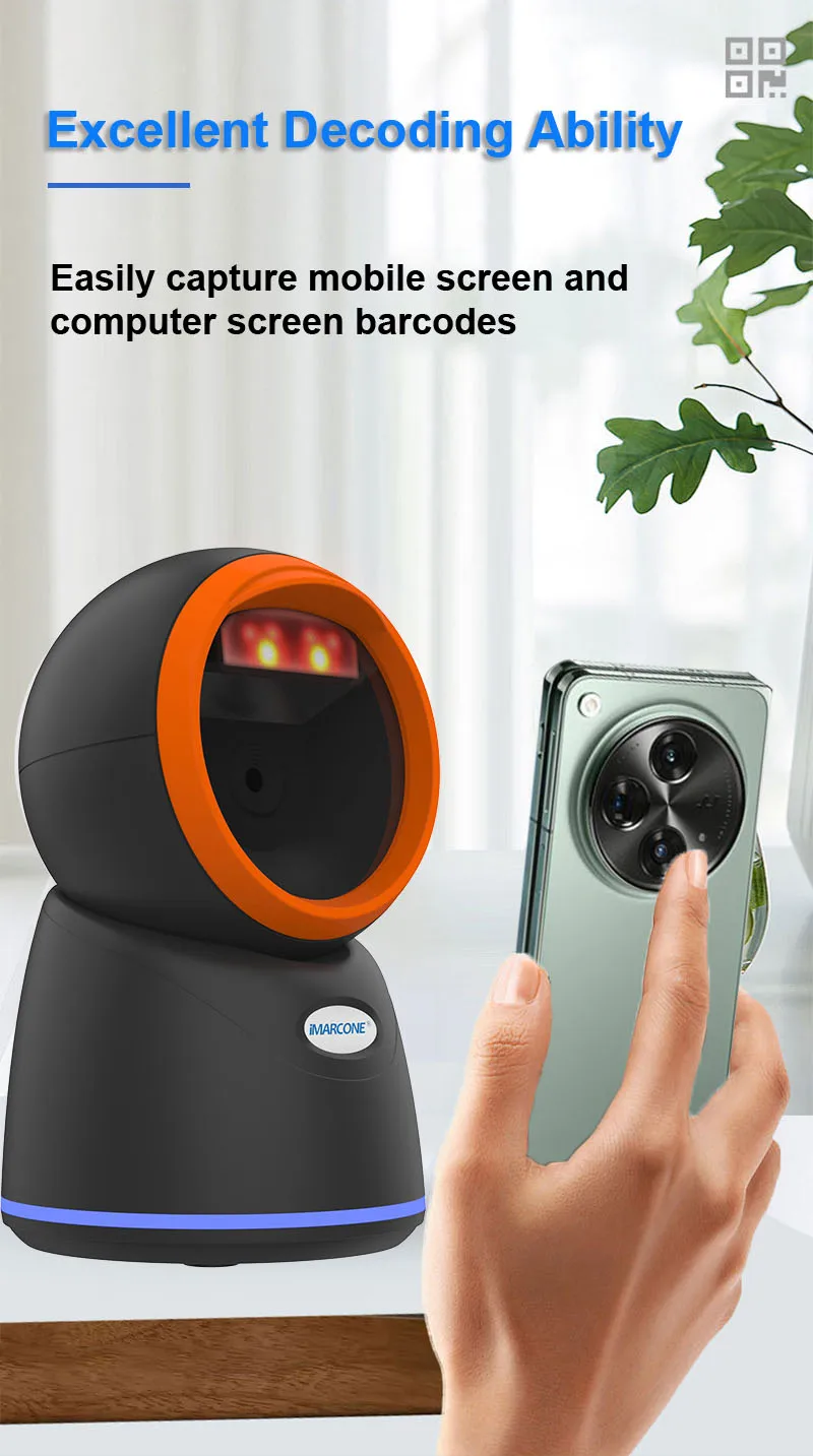 MC-9103L Omnidirectional Barcode Scanner - Efficient & Reliable