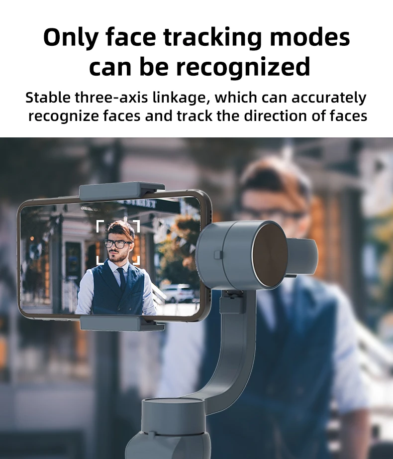 Yesido High-precision Gyroscope Face Tracking Tripod Intelligent 3-axis ...