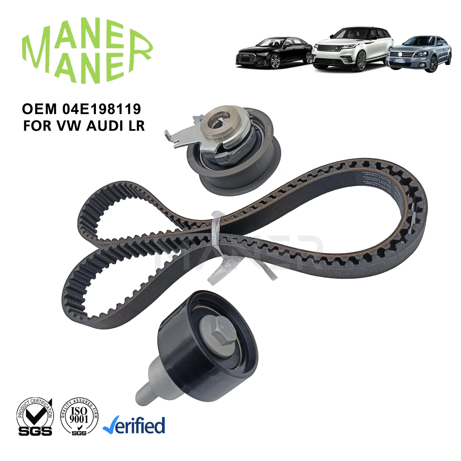 MANER Timing Belt Kit for VW Golf Audi A3 1.4T - OEM Quality