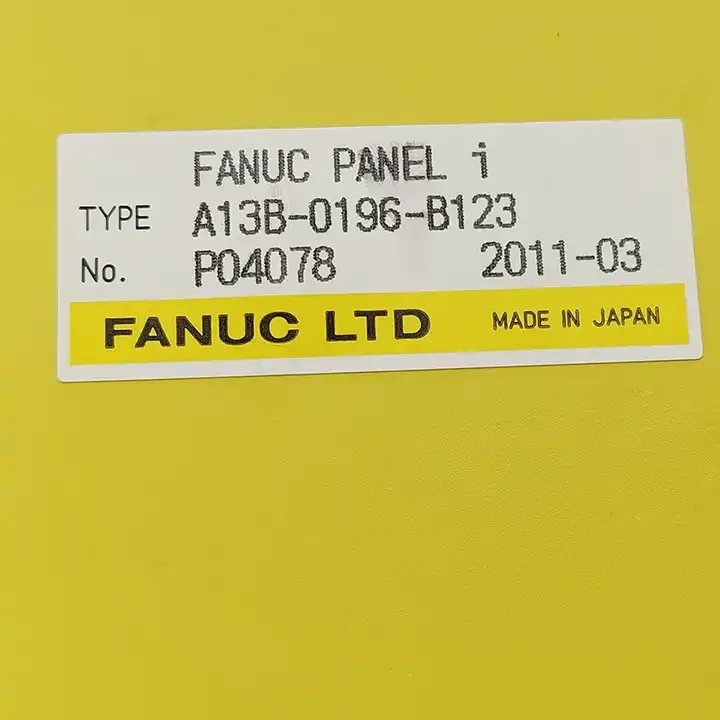 New And Used Fanuc Panel Controller A13b-0196-b123 - Buy A13b-0196-b123 ...