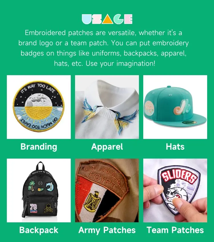 3d Embroidered Patches Embroidery Patch,Custom Embroidery Design ...