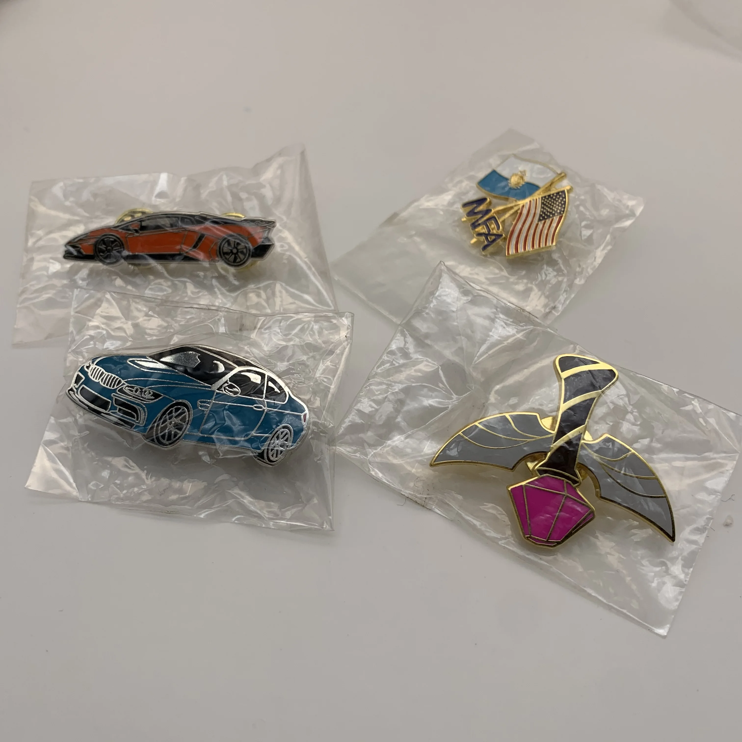 Customized 3d Cut Out The Cross Key Pin Suit Collar Lapel Pins ...