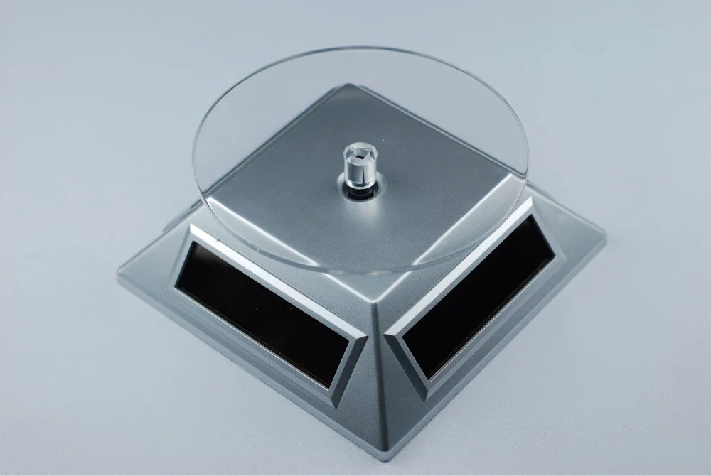 Solar Powered Rotating Turn Table Display Stand Plate - Buy Turn Table ...