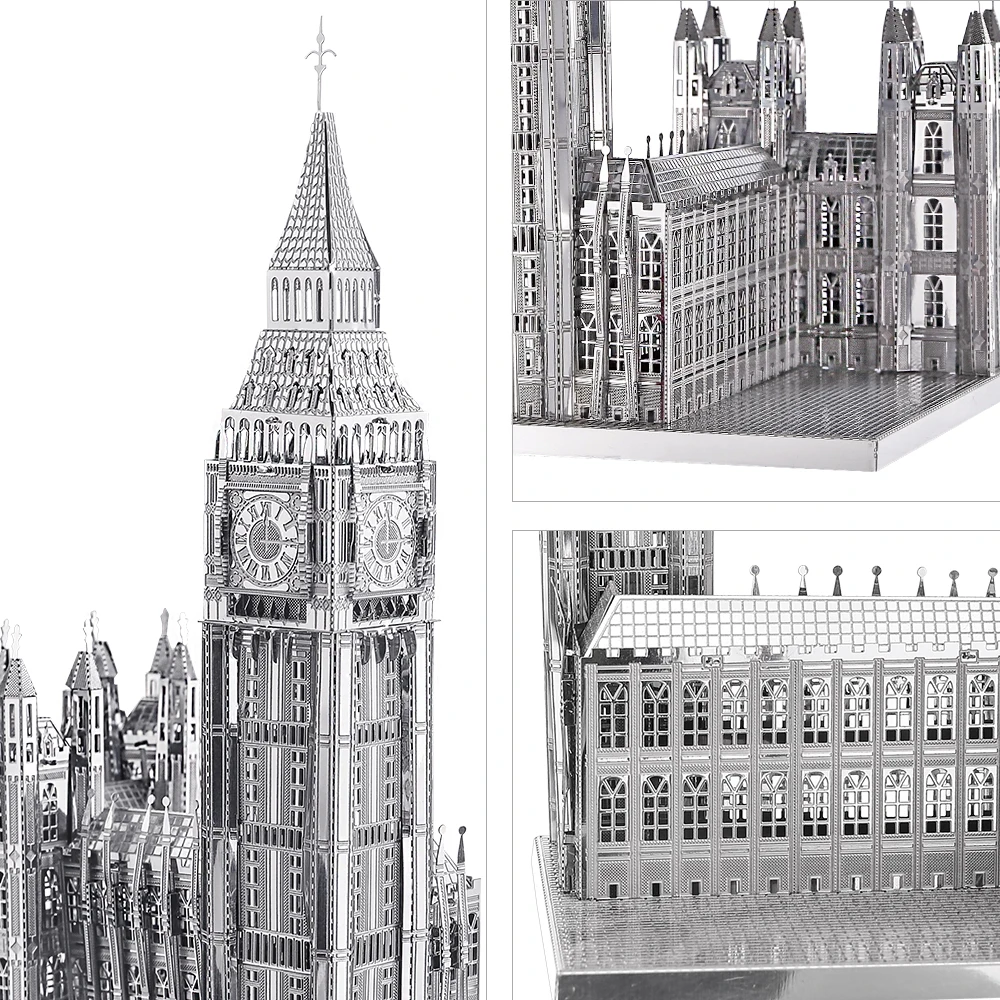 Piececool BIG BEN DIY Architectural Building Scale Model 3DJigsaw ...