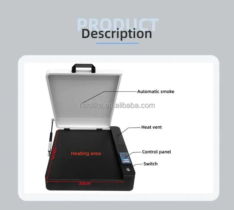 DTF Oven Heating A3 DTF Printer - Efficient Powder Drying