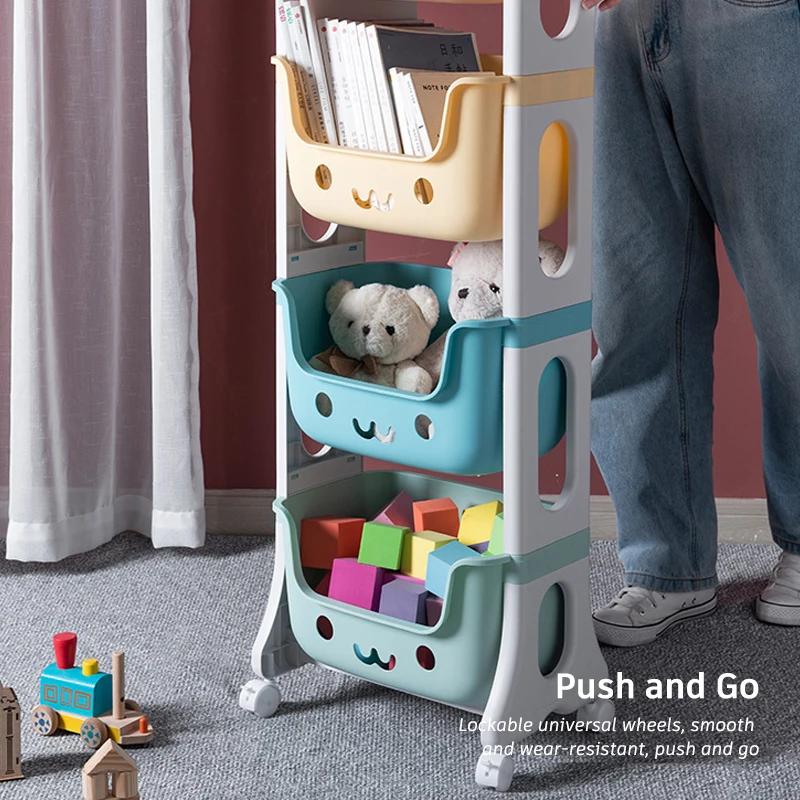 Custom Plastic Kids Furniture - Movable Baby Chest