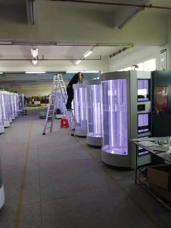 Handy Flower Vending Machine Flowers Vegetable Vending Machines Coin ...