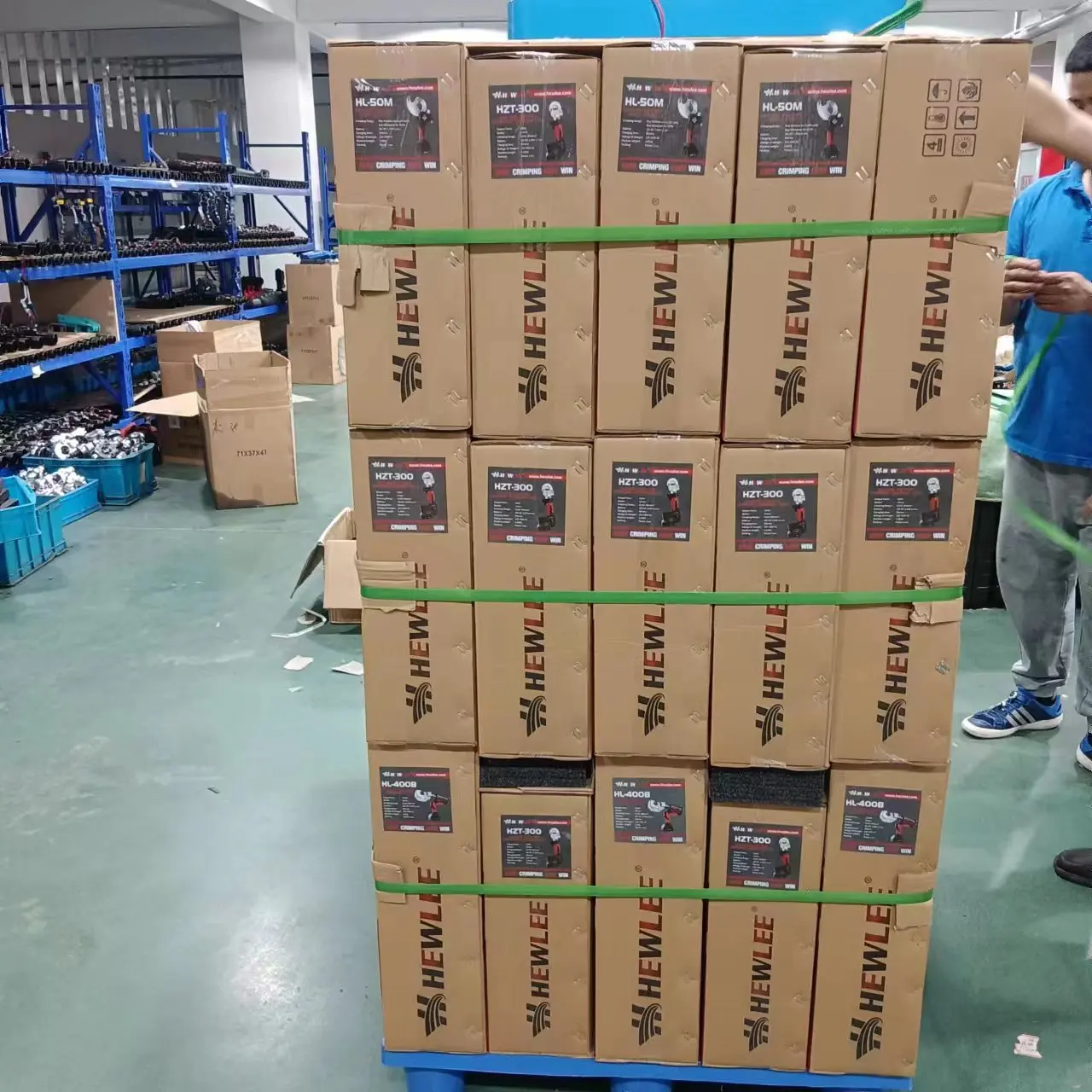 HEWLEE HZT-300 Electric Hydraulic Pliers - 50KN Crimping Power