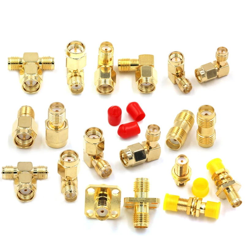 SMA Connector RF coaxial Connector male female Gold Plated Adaptor ...