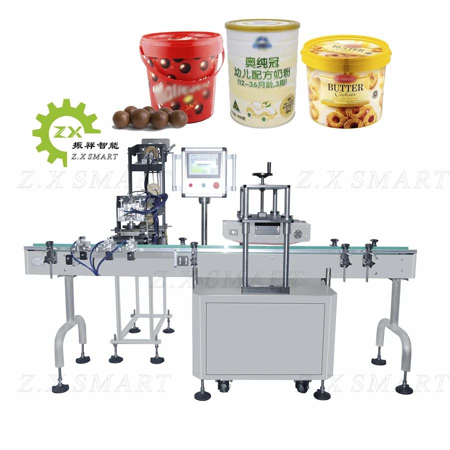 Zxsmart Plastic Pail Bucket Automatic Bucket Lid Press Capper Pail ...