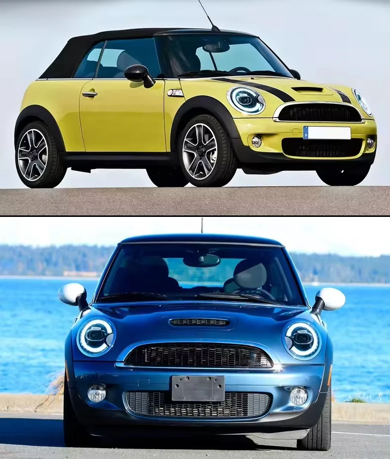 Upgrade Full Led Drl Headlight Head Light Accessories For Bmw Mini R56 ...