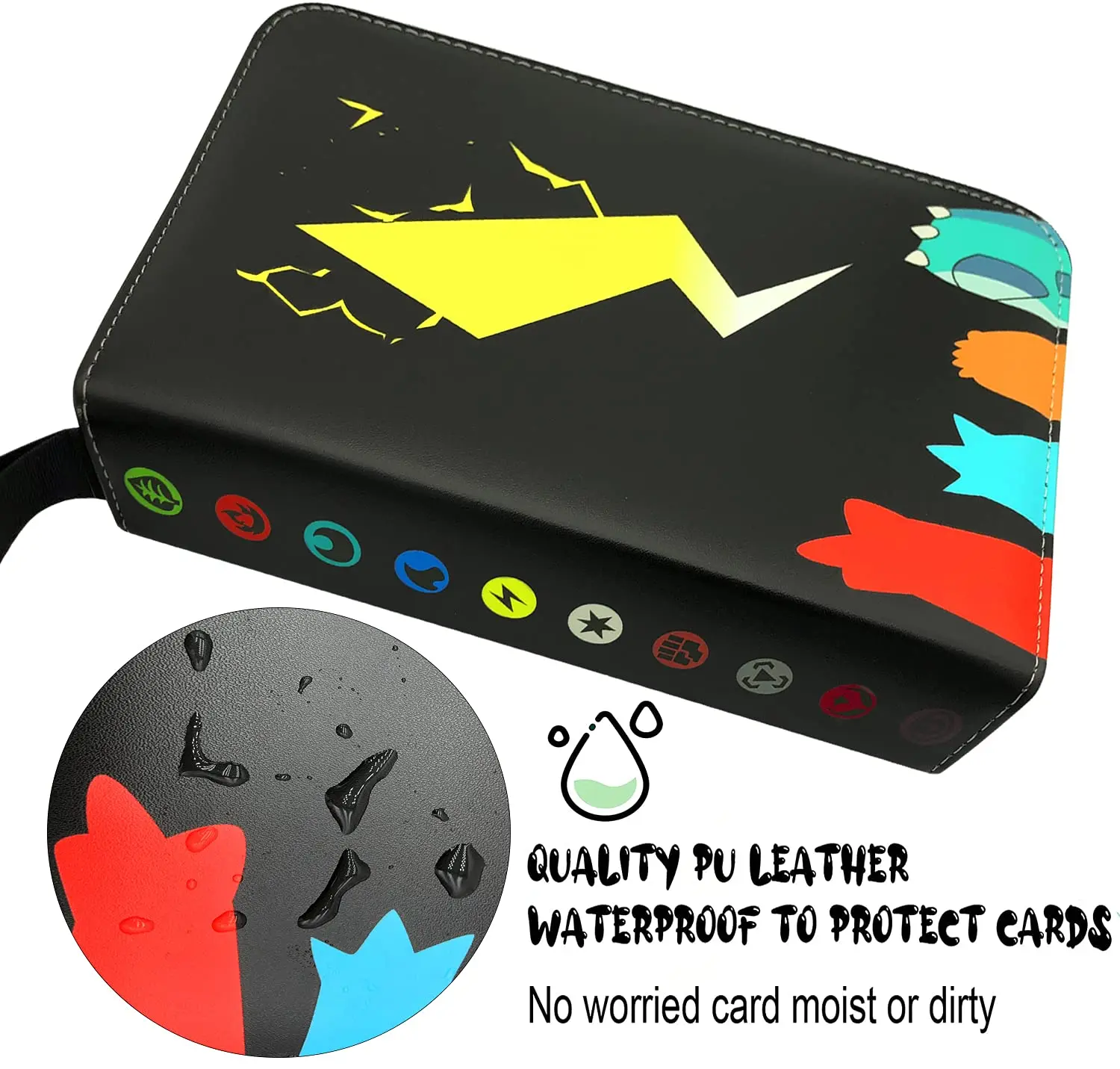 Mappen Verzamel Map Charizard Pikachu Toploader 4 9 Pockets Poke Mon ...