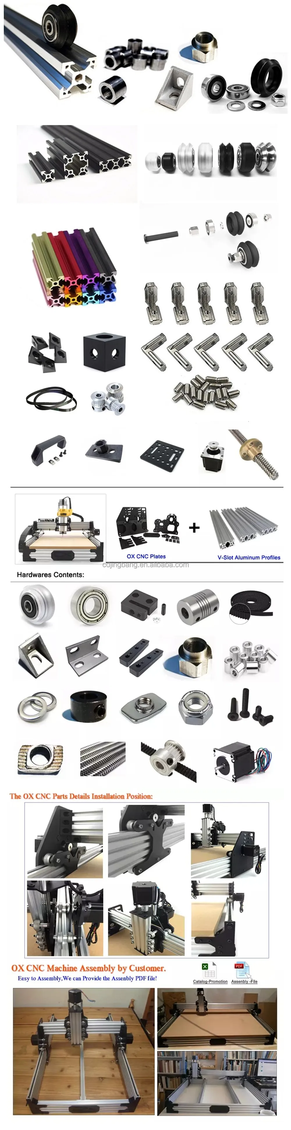 Triangle Corner Reinforcing Bracket - Durable Aluminium Extrusion