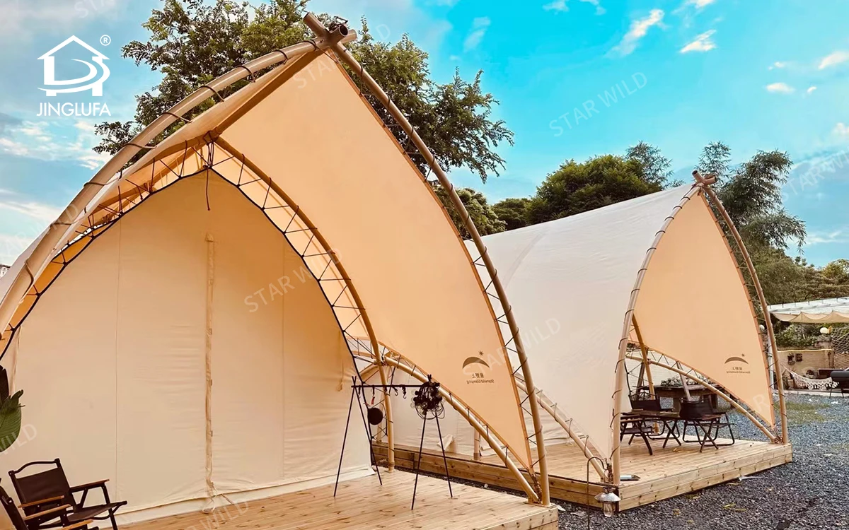 Glamping Safari Lodge Tent - Durable & Waterproof Hotel Tent