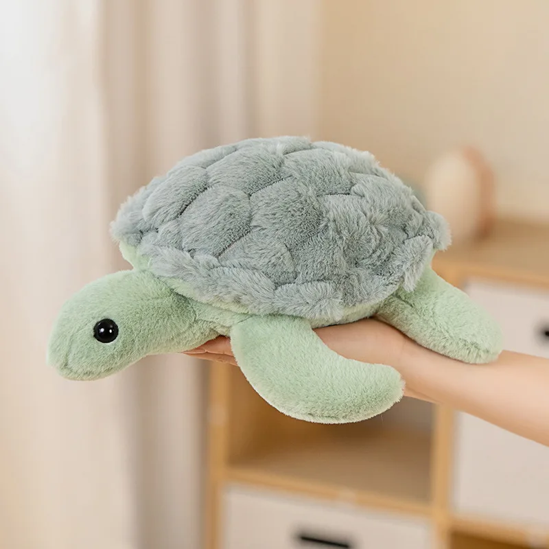 28cm/11in Cute Turtle Plush Toy Soft Stuffed Marine Animals Kawaii Sea ...