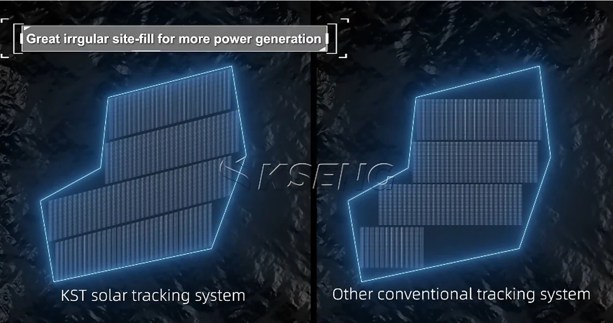 Kseng Single Axis Solar Tracker - Precision and Efficiency