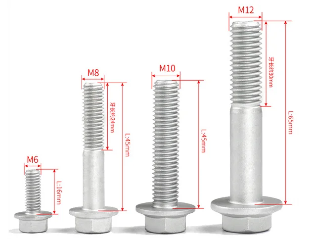 Hex Self-driling Screws M6 M8 M10 - Buy Self-drilling Screw,Large Round ...