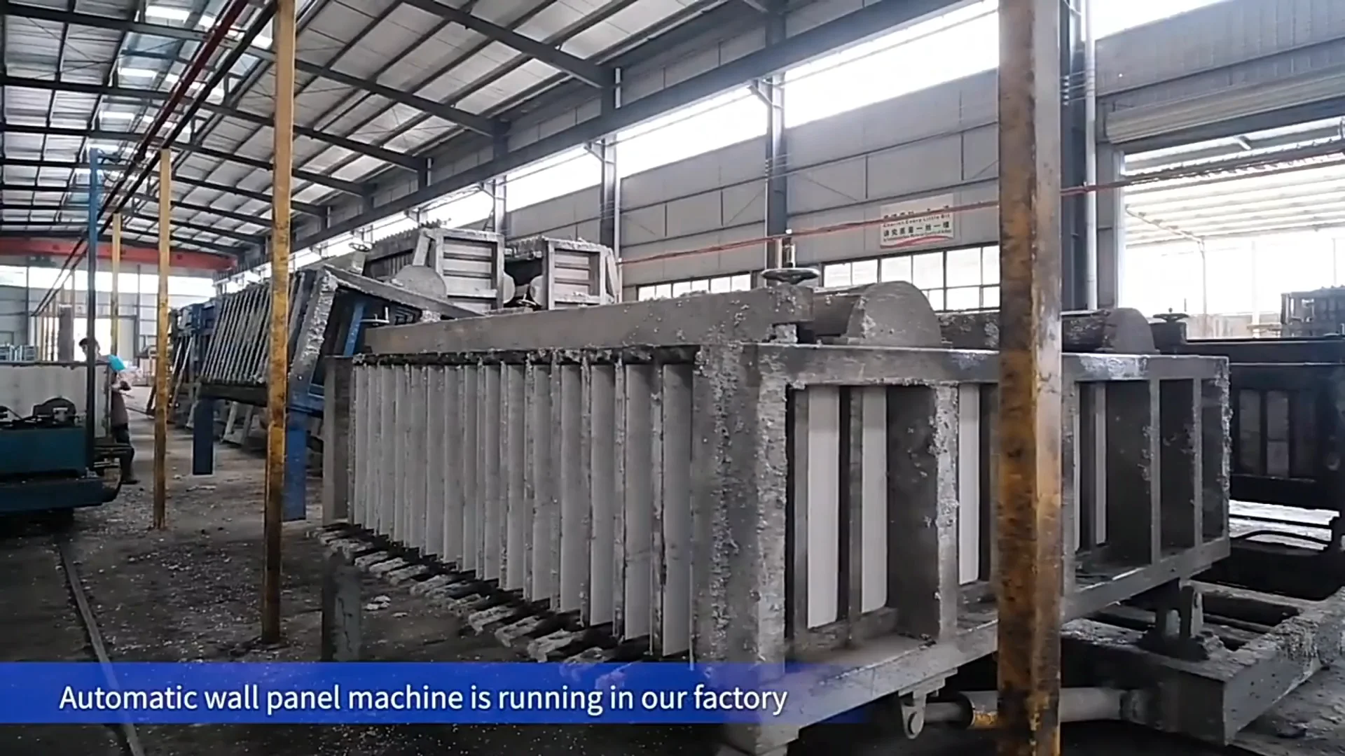 Precast Foaming Concrete Panel Machine Eps Sandwich Lightweight Panel ...